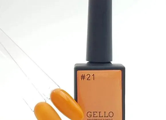 Jello Gel Polish Mustard Orange - 21 | Yuphilly – יופילי