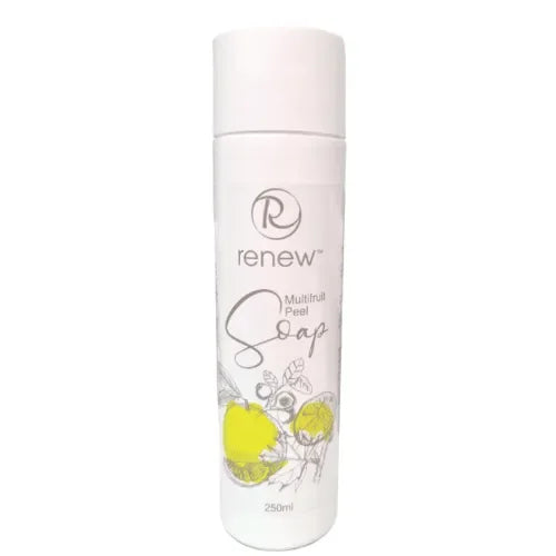 Renio Cosmetics Fruit-Based Exfoliating Soap 250 ml | Yuphilly – יופילי