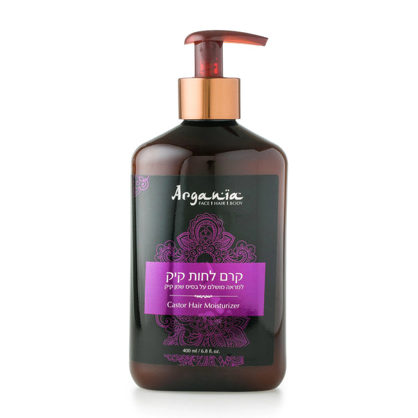 Argenia Касторовое увлажняющее средство для волос 400 мл | – יופילי