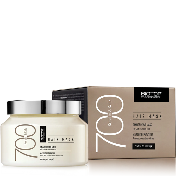 Biotop 700 Keratin & Kale Hair Mask - Hair Mask 550 ml | Yuphilly – יופילי