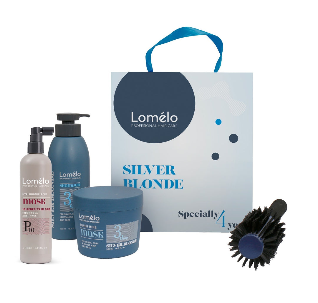 מארז סילבר לשיער כסוף ומובהר - Lomelo לומלו – יופילי